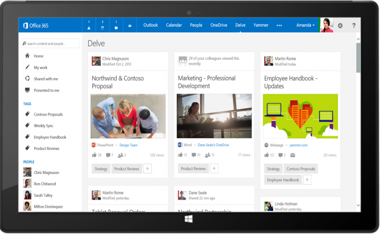 An Overview of Office Graph: How the Intelligent Cloud Brings People ...